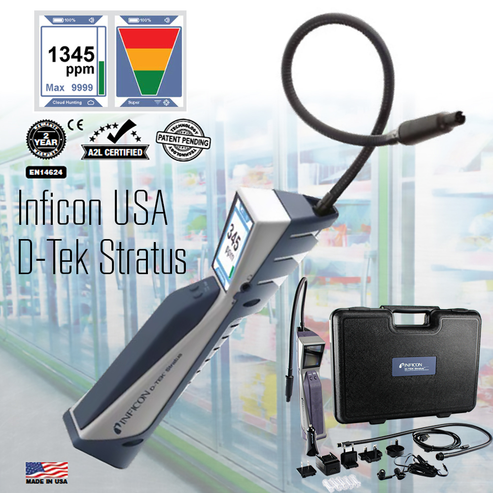Détecteur de fuites réfrigérant Inficon D-TEK Stratus